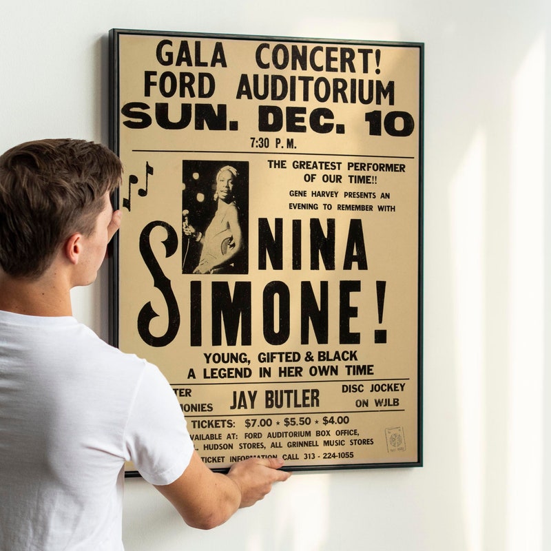 Nina Simone Poster - Etsy