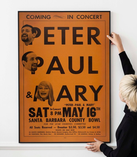 1970s Concert Posters