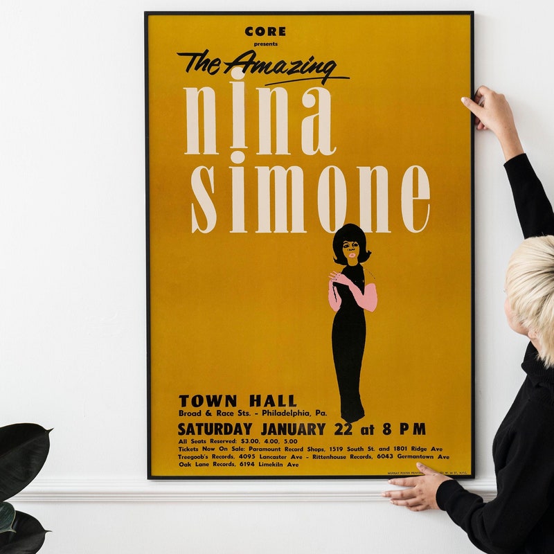 Nina Simone Poster - Etsy