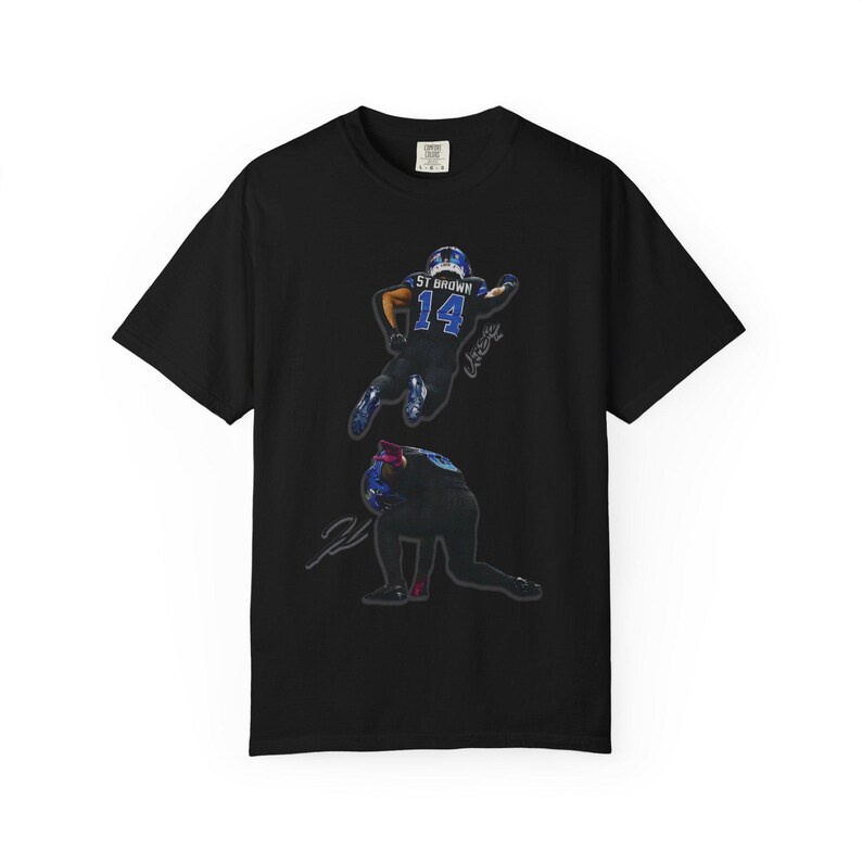 Amon Ra St Brown & Jamyr Gibbs T-shirt - Etsy