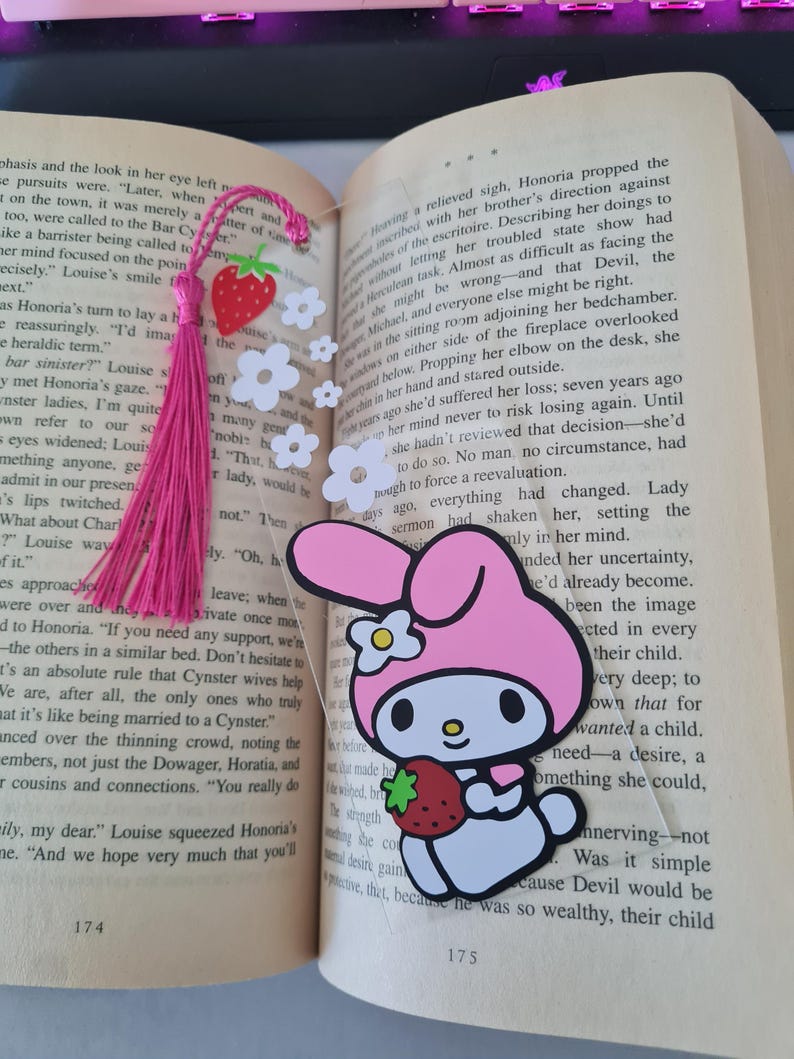 Hello Kitty and Friends Bookmark Collection, Kuromi, My Melody ...
