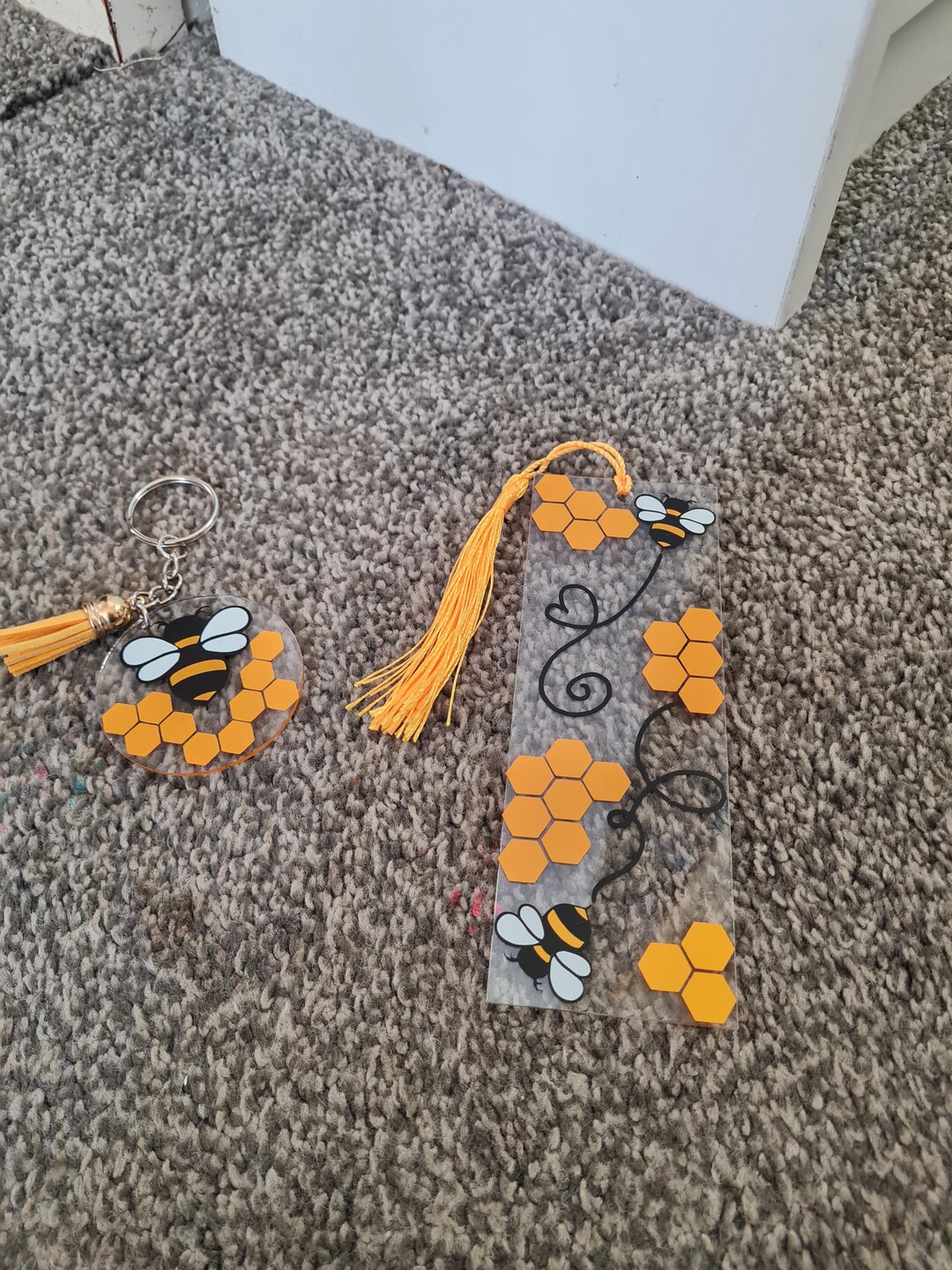 Butterfly, Bee, Ladybug Bookmark and Keychains, Sunflower, Daisies ...