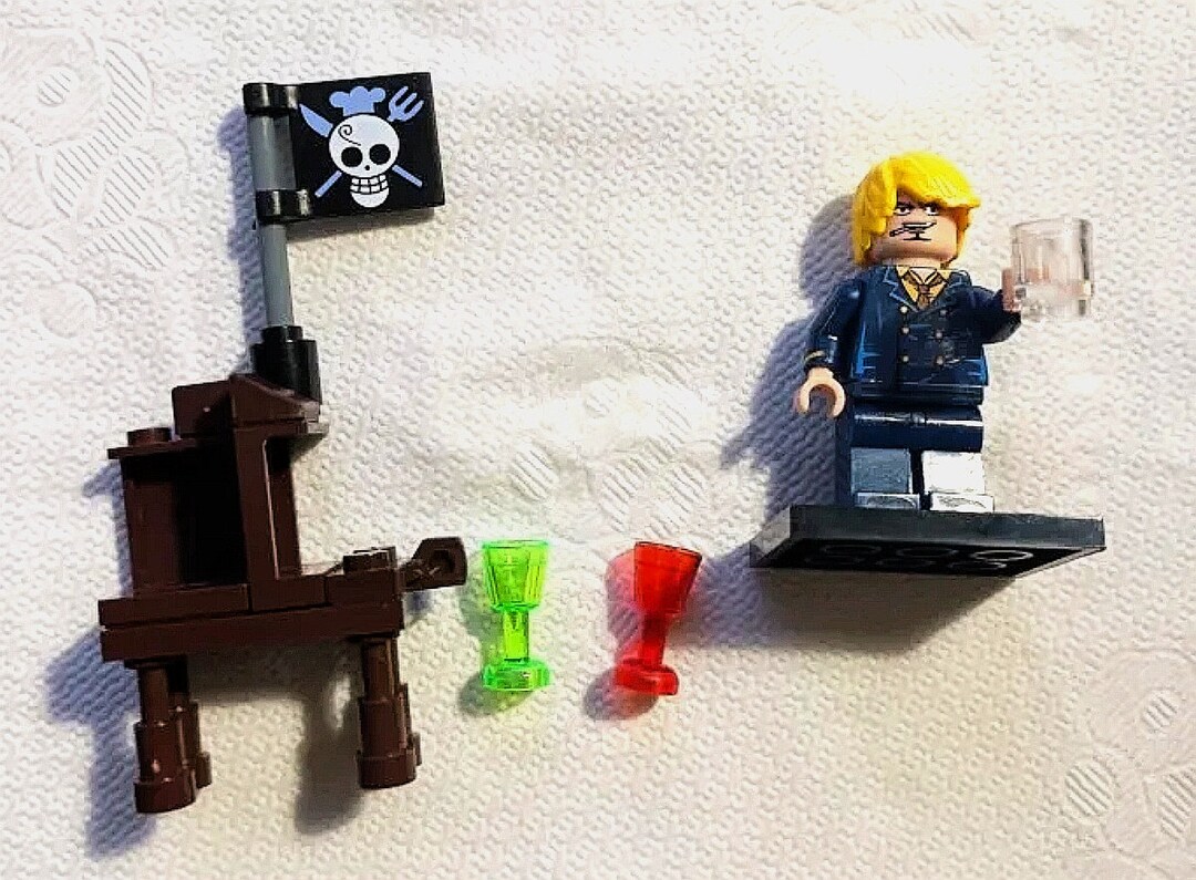 Your Favourite One Piece sanji Mini Action Figure Toy Building Blocks ...