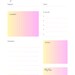 Editable LET'S GET ORGANISED Planner Sheets Bundle Notes Workbook ...