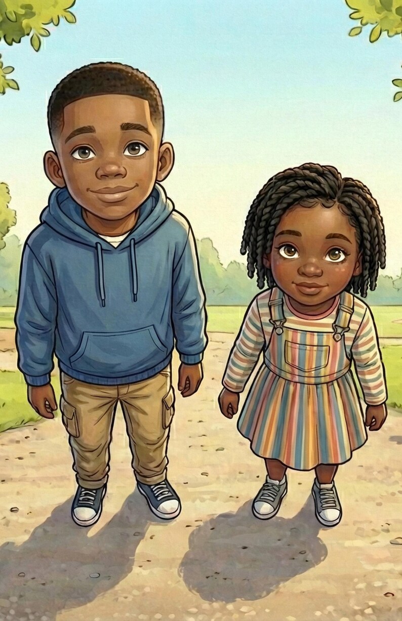 Personalized Children's Book: Amari and Amani, Identity & Pride - Etsy