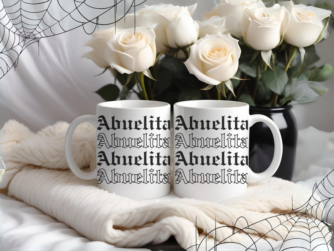 Gothic Abuelita Mug: Edgy Grandma Gift, Mother's Day Present (11oz) - Etsy