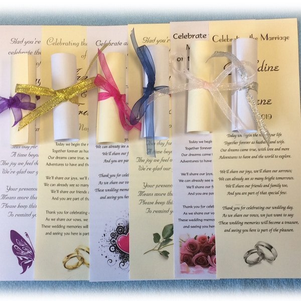 Mini Scrolls Customize - Etsy UK