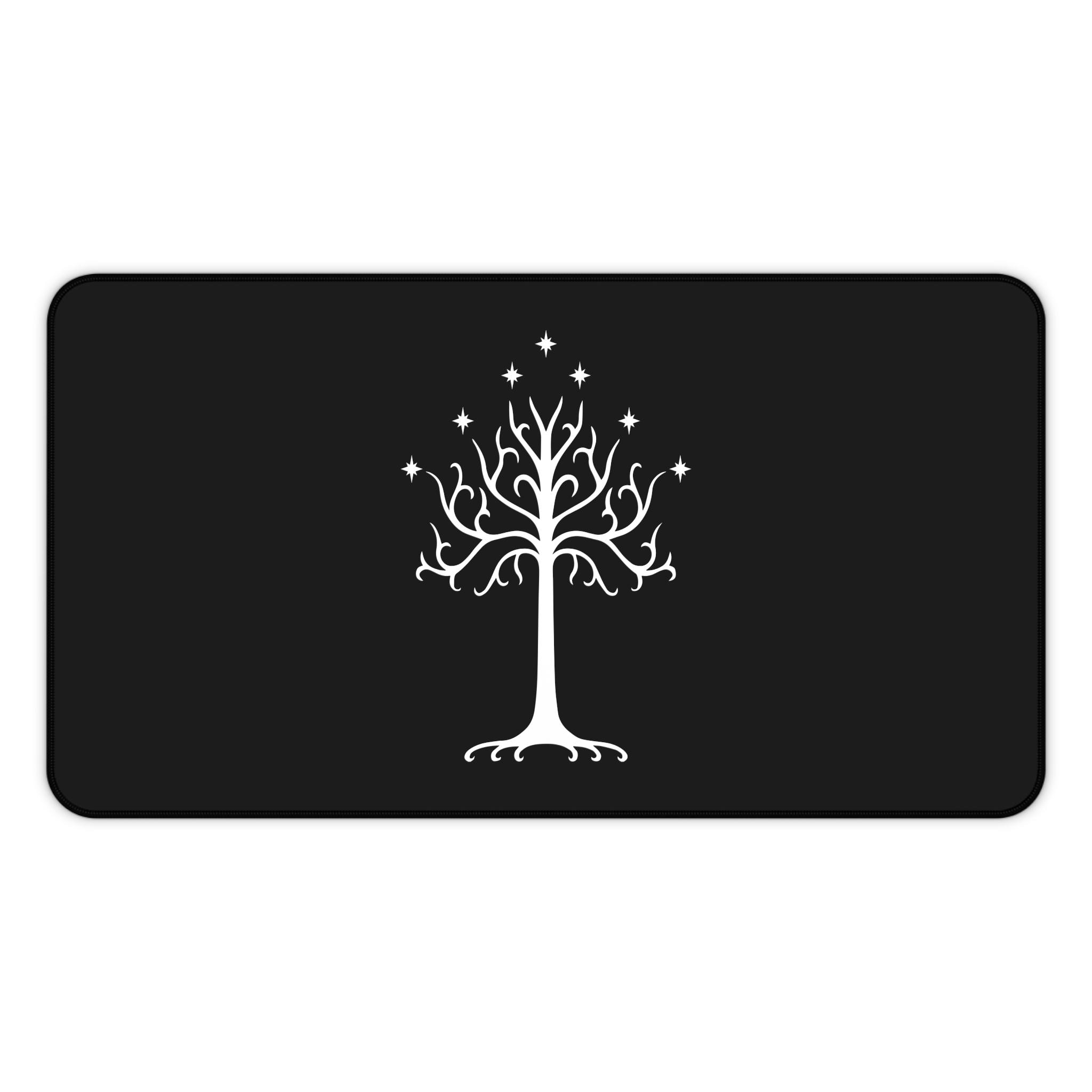 Gondor Desk Mat: White Tree, Fantasy Gaming Mouse Pad - Etsy