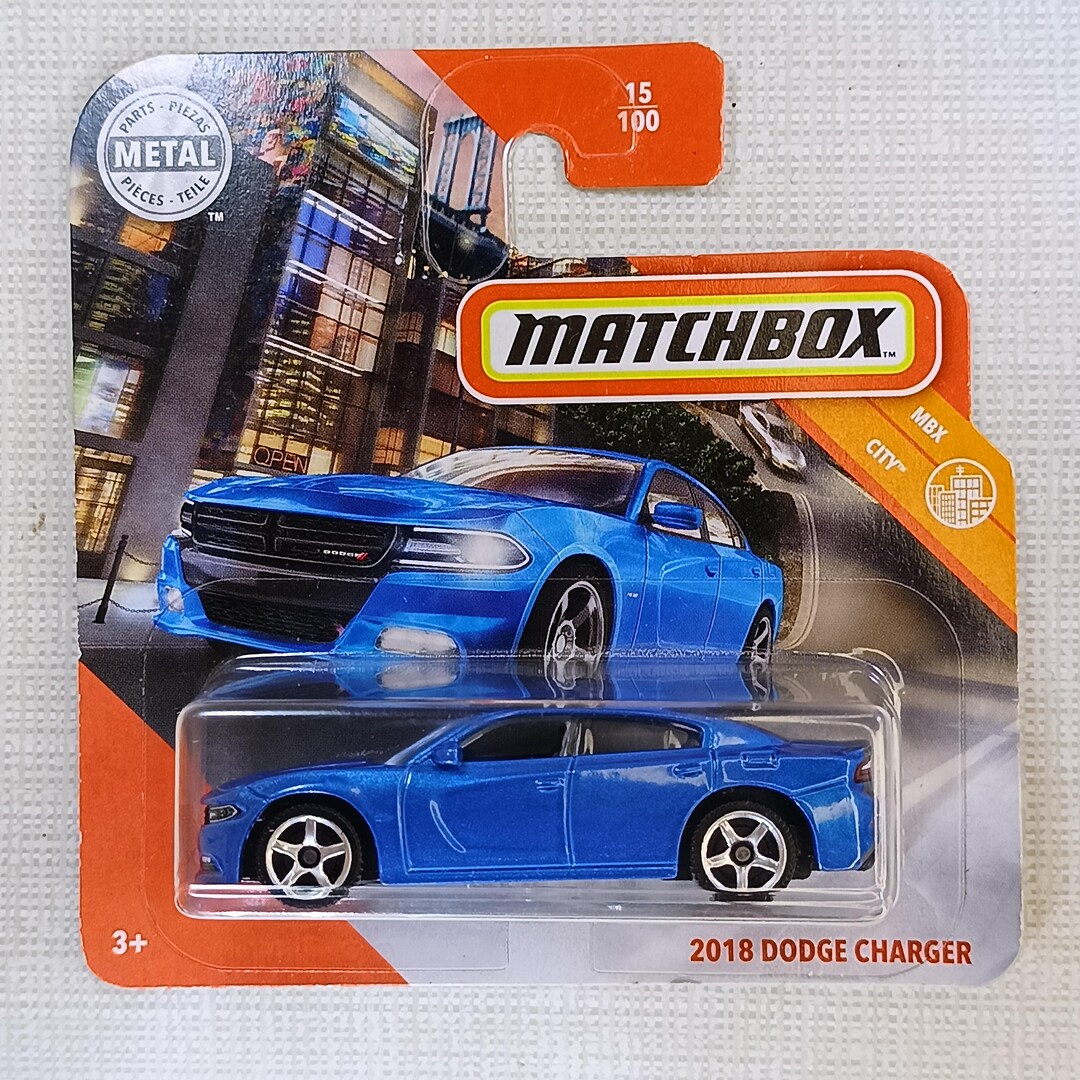 Matchbox 2018 Dodge Charger Collectible Model Car Miniature Gift Item ...