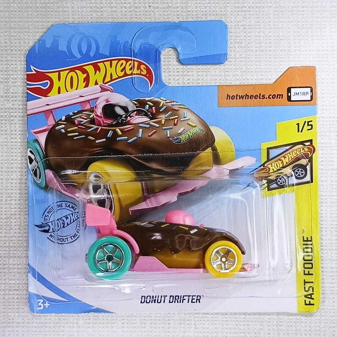 Hot Wheels Donut Drifter Collectible Model Miniature Car Gift Item for ...