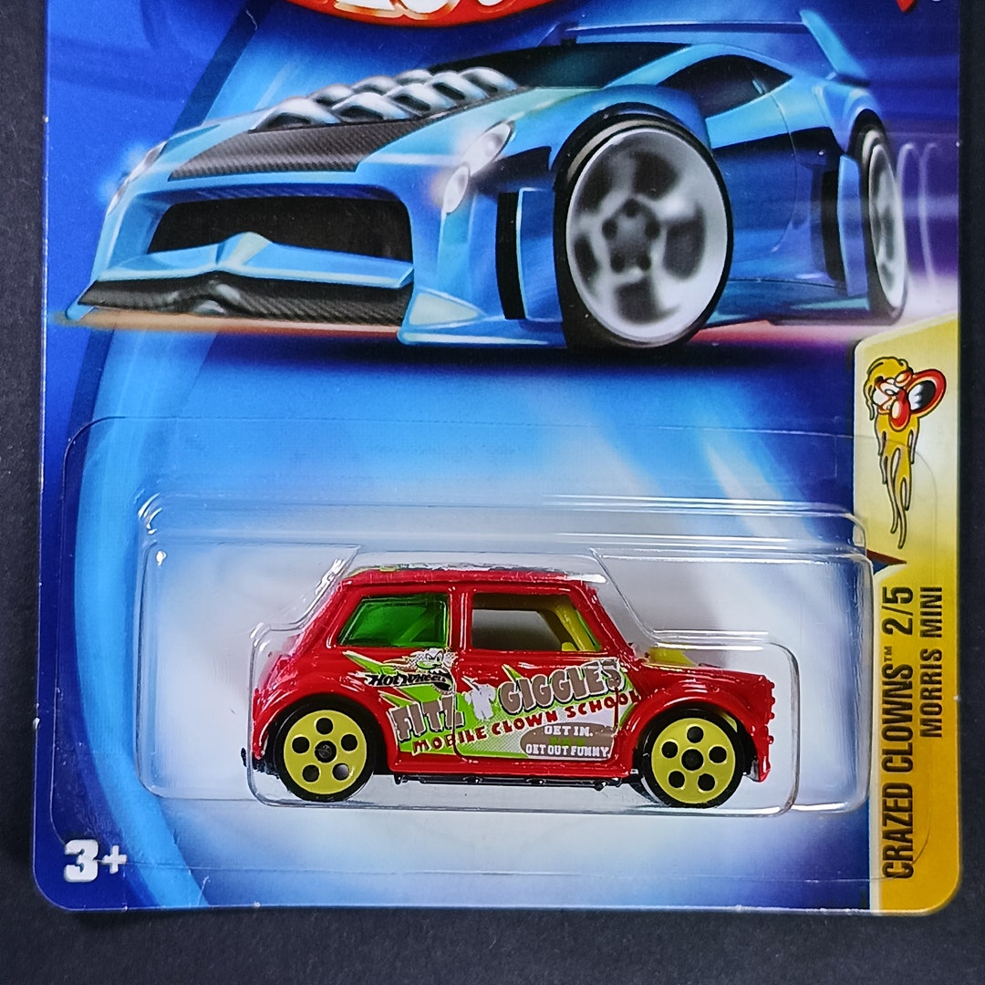 Crazed Clowns Morris Mini Hot Wheels Collectible Model Car Miniature ...
