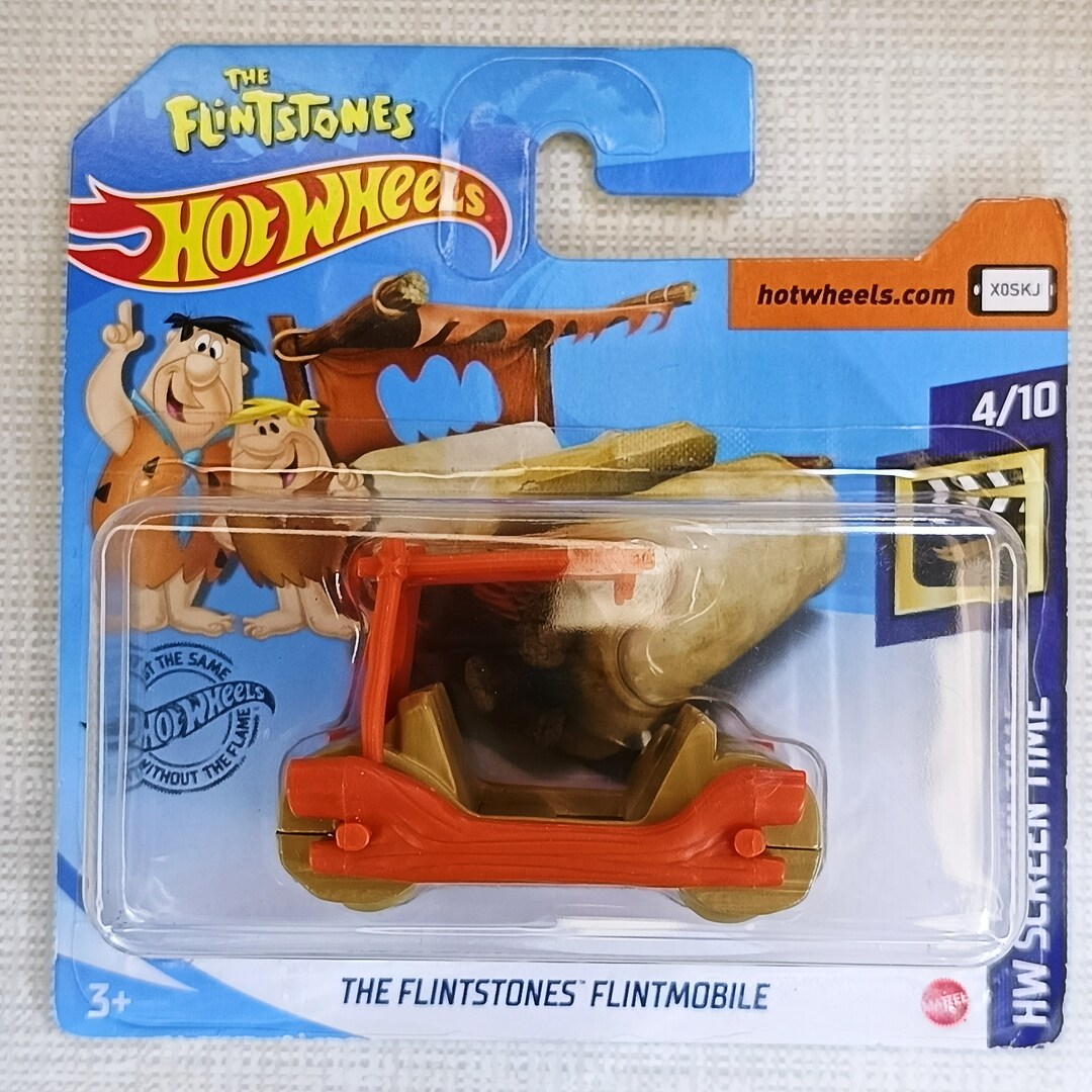 Hot Wheels the Flintstones Flintmobile Collectible Model Car Miniature ...
