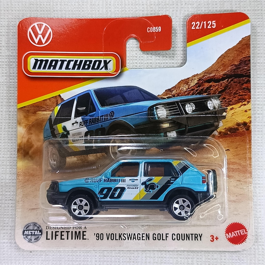 Matchbox 90 Volkswagen Golf Country Collectible Model Car Miniature ...