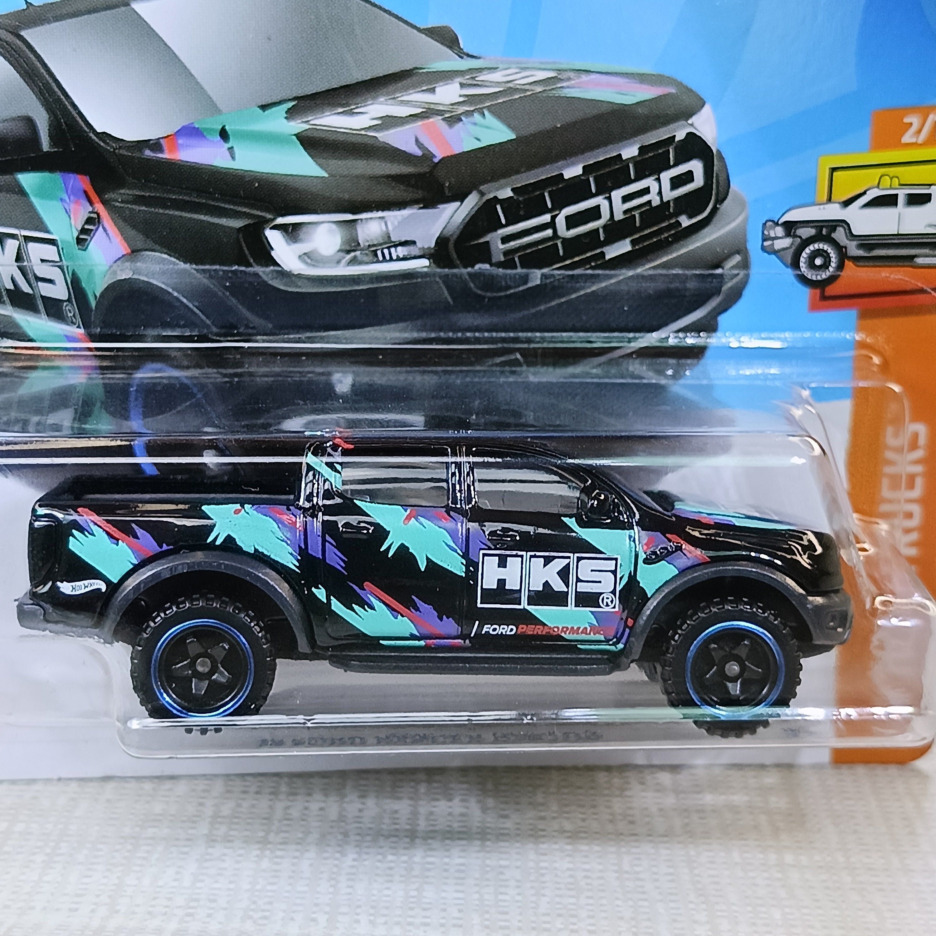 Hot Wheels '19 Ford Ranger Raptor Black Collectible Model Car Miniature ...