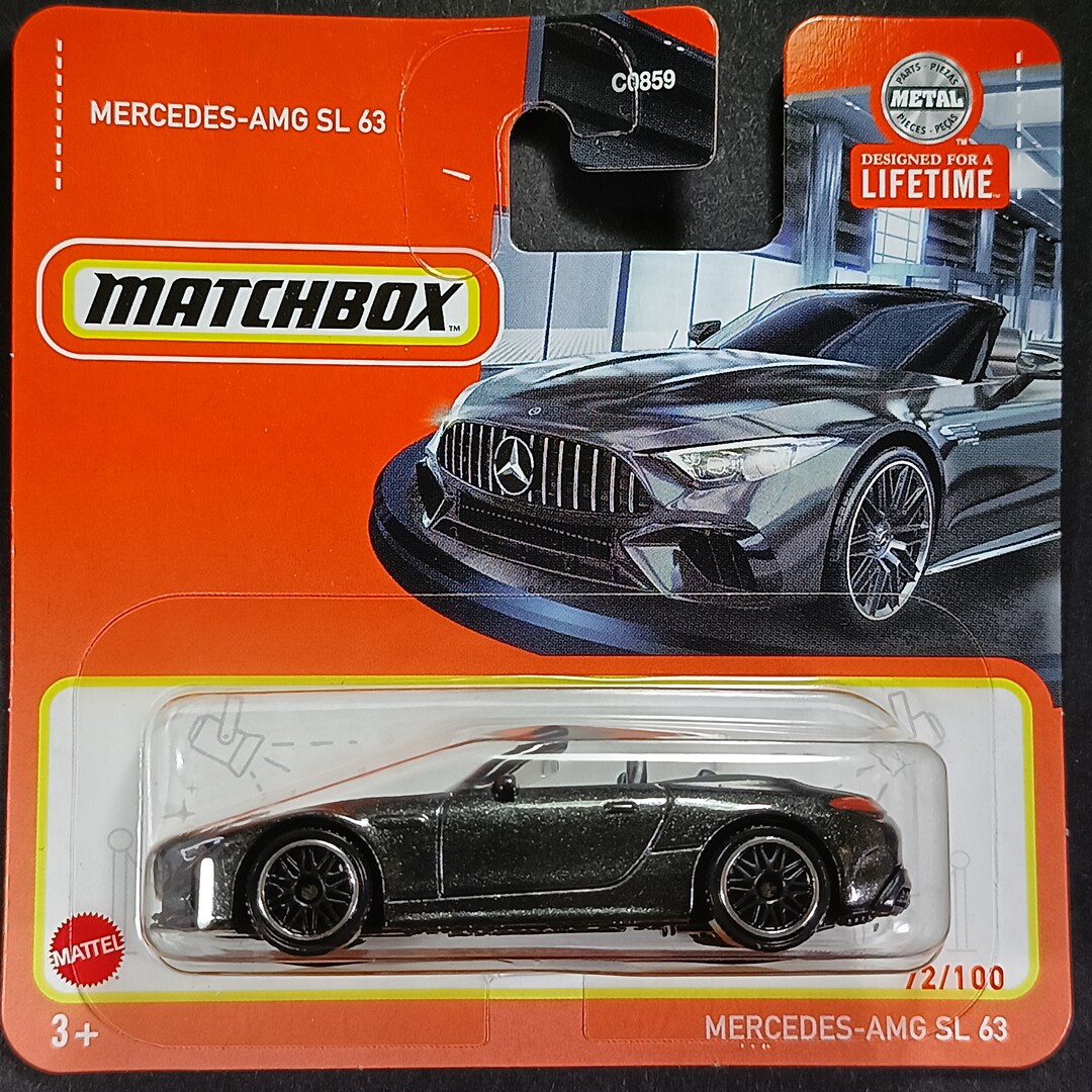 Matchbox Mercedes-amg SL 63 Collector's Model Miniature Car Gift Item ...