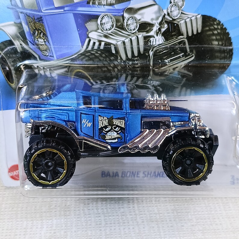 Hot Wheels Baja Bone Shaker Collectible Model Car Miniature Gift Item ...