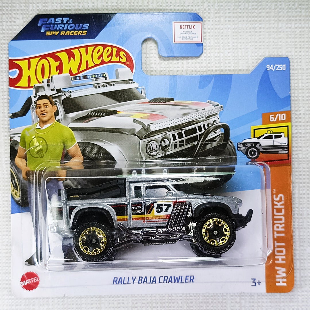 Hot Wheels Rally Baja Crawler Collectible Model Car Miniature Diecast ...