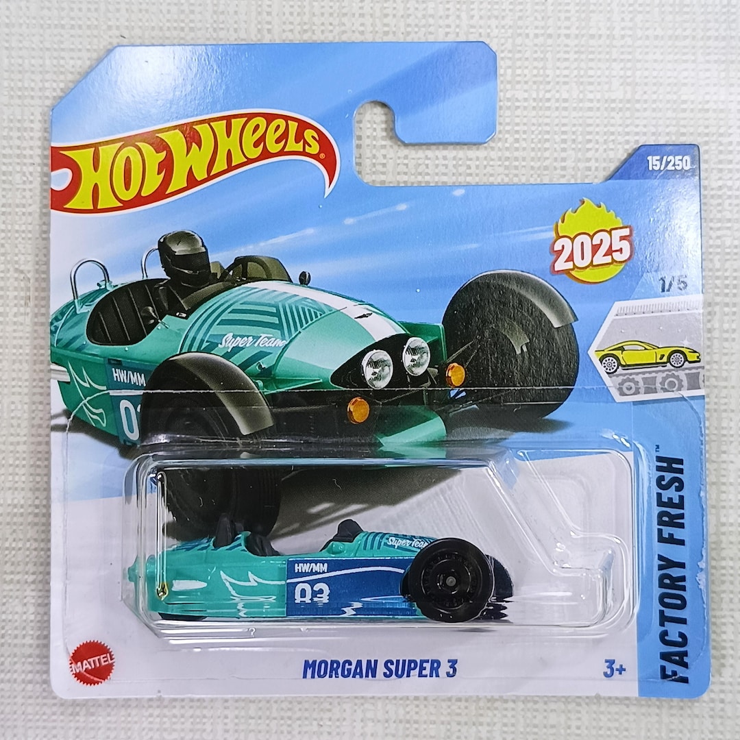 Hot Wheels Morgan Super 3 Collectible Model Car Miniature Gift Item for ...