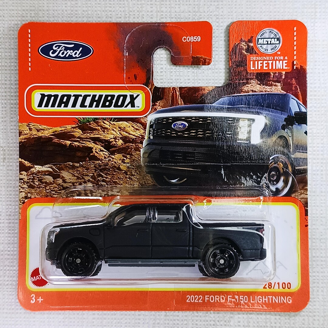 Matchbox 2022 Ford F-150 Lightning Collectible Model Car Miniature Gift ...