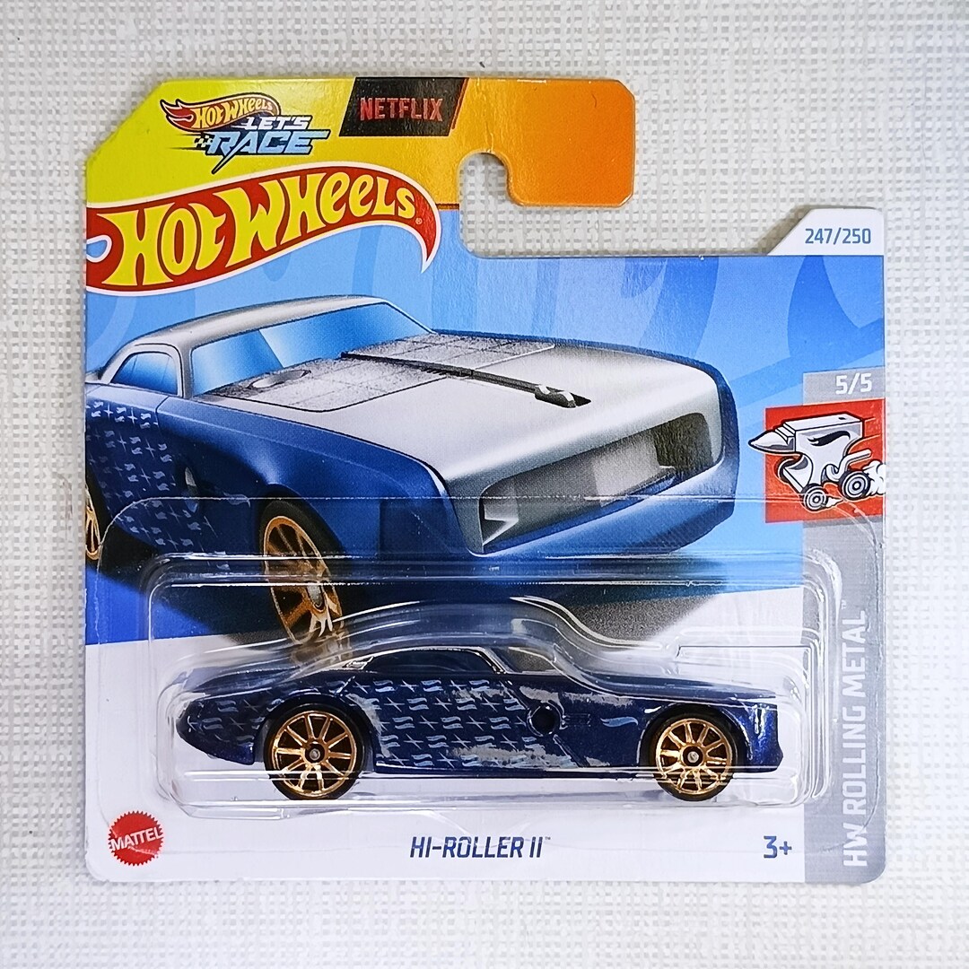 Hot Wheels Hi-roller II Collectible Model Car Miniature Gift Item for ...