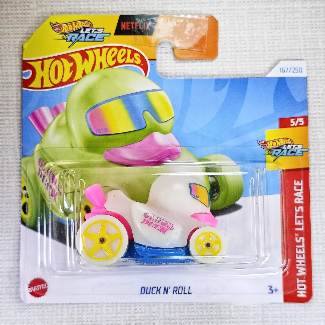 Hot Wheels Duck N' Roll With Glasses Collectible Model Car Miniature ...