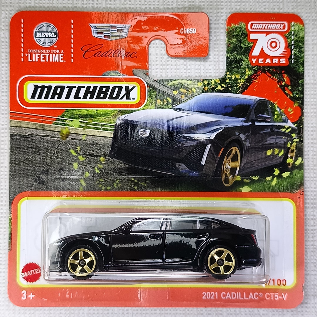 Matchbox 2021 Cadillac CT5-V Collectible Model Car Miniature Gift Item ...