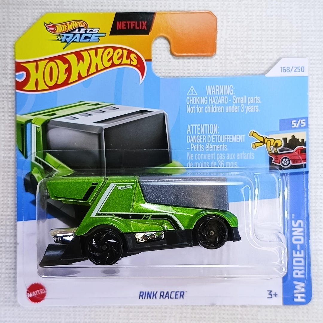 Hot Wheels Rink Racer Green Collectible Model Car Miniature Gift Item ...