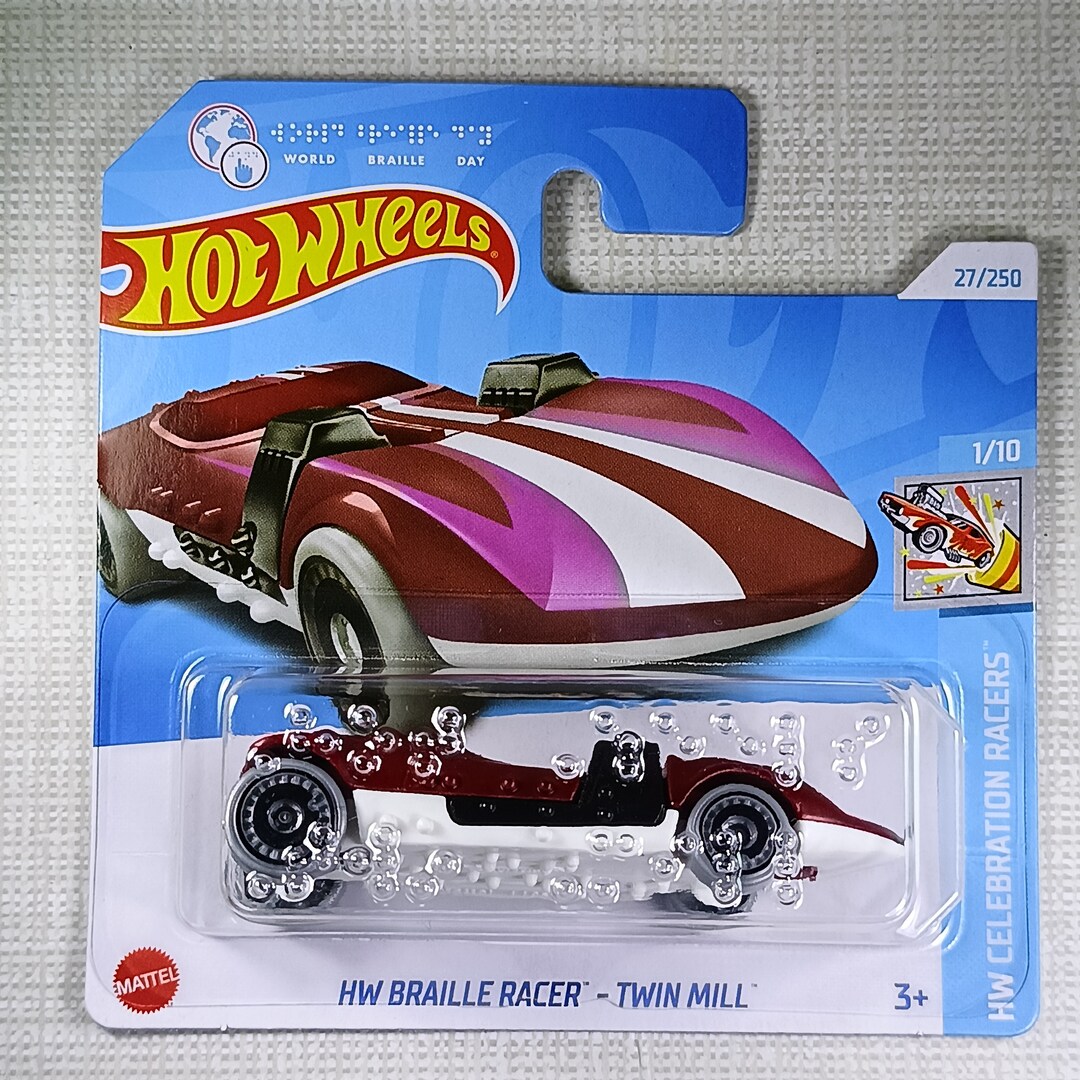 Hot Wheels Hw Braille Racer Twin Mill Collectible Model Car Miniature ...