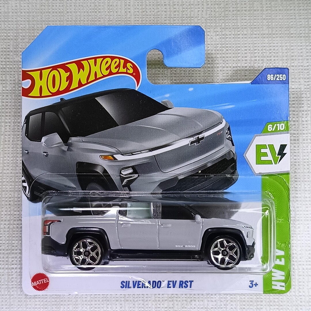 Hot Wheels Silverado Ev Rst Collectible Model Car Miniature Gift Item ...