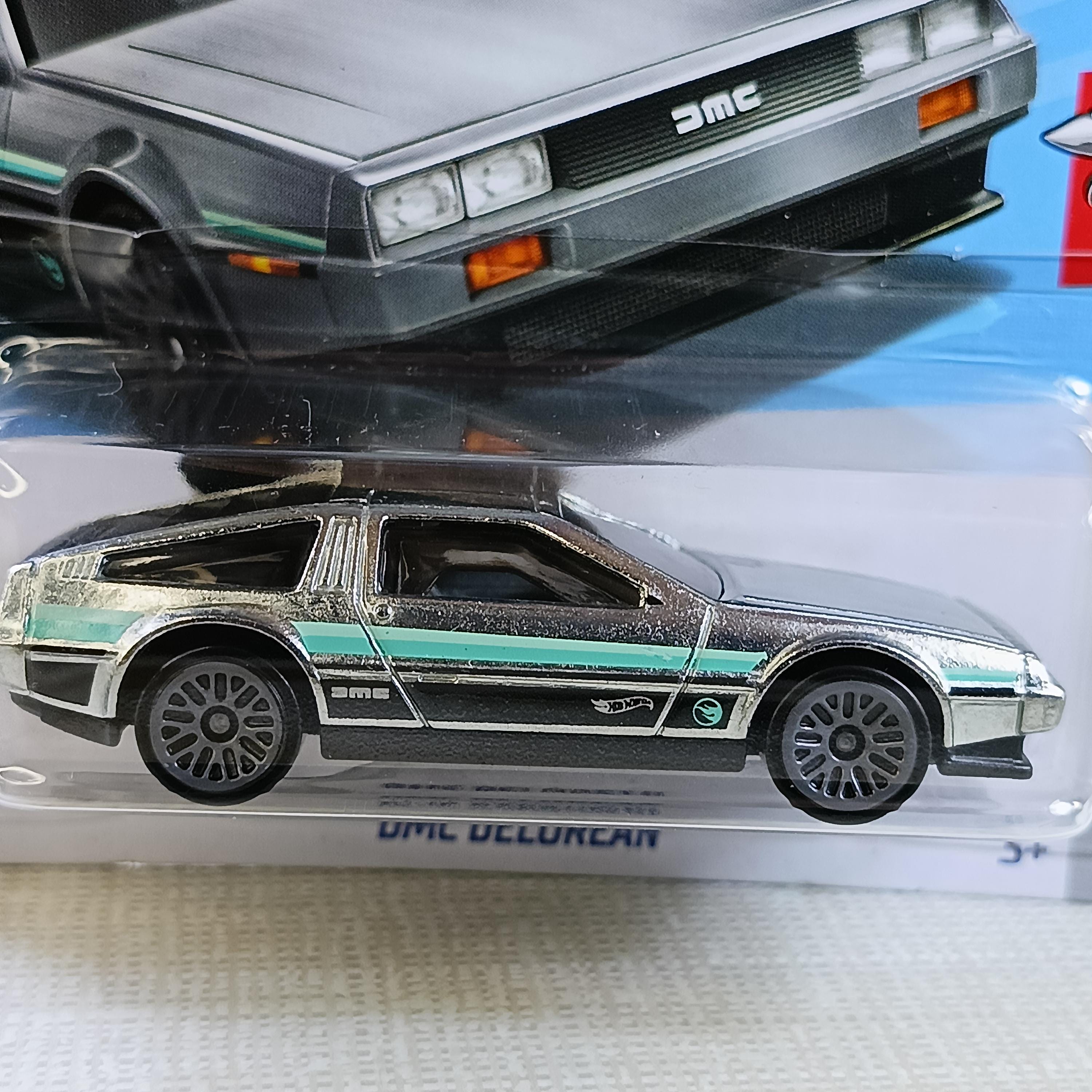 Hot Wheels DMC Delorean Treasure Hunt Collectible Model Miniature Car ...