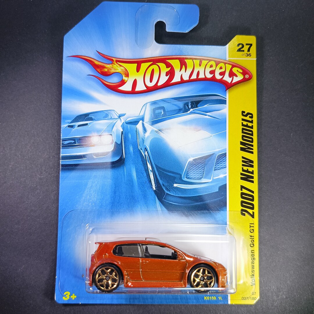 Volkswagen Golf GTI Hot Wheels Diecast Model Collectible Miniature Car ...