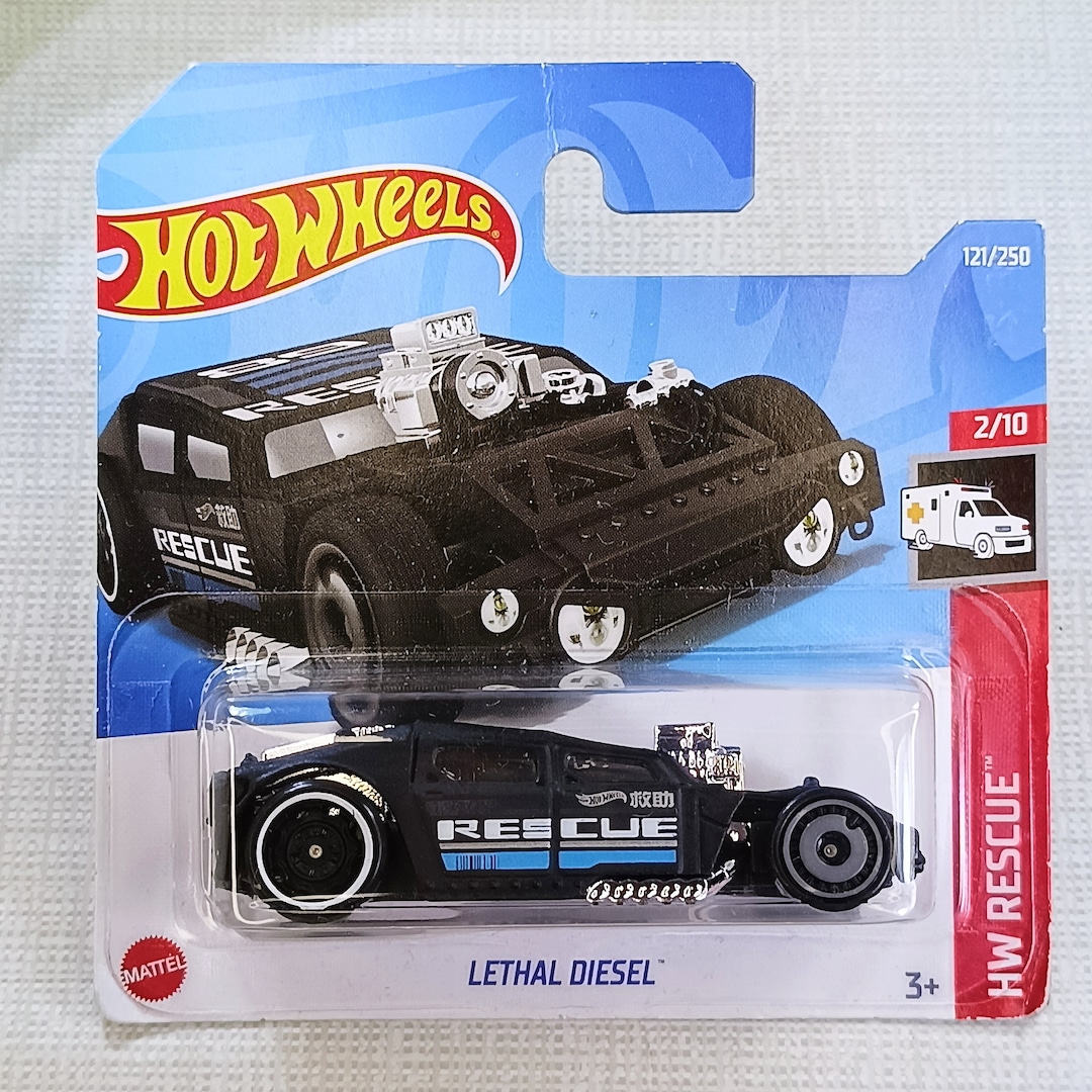 Hot Wheels Lethal Diesel Collectible Model Car Miniature Gift Item for ...