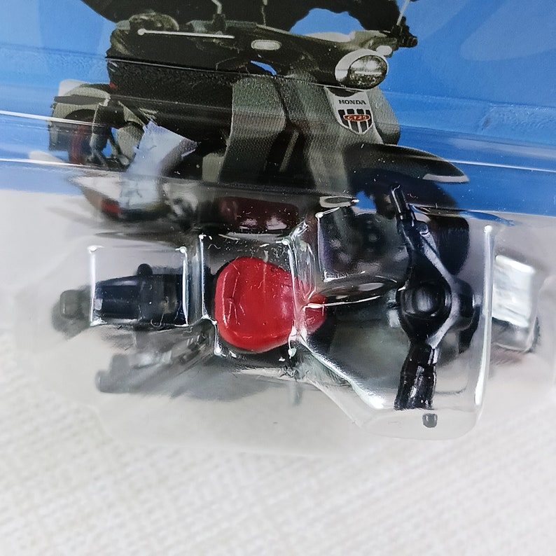 Hot Wheels Motorcycle Honda Super Cub Gray Collectible Model Miniature ...