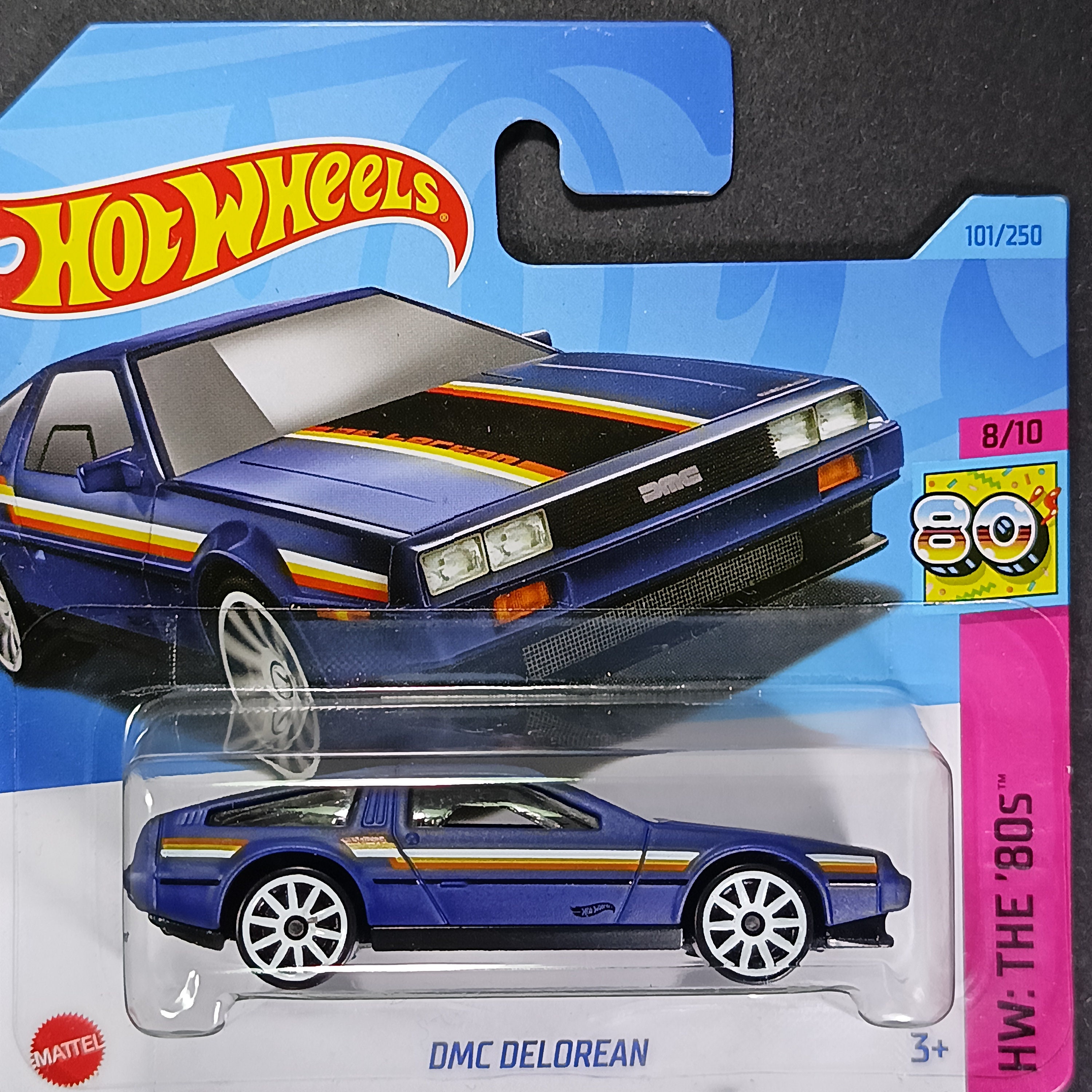 DMC Delorean Hot Wheels Collectible Model Car Miniature Gift Item for ...