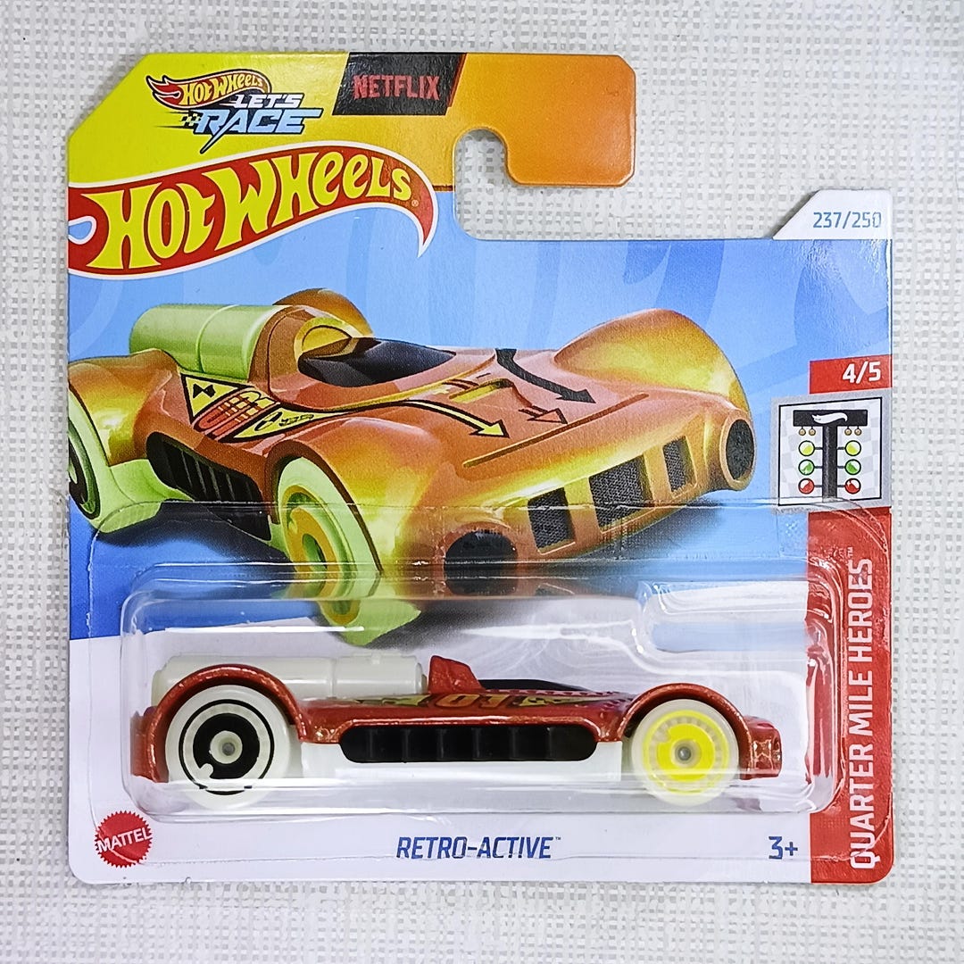 Hot Wheels Retro Active Collectible Model Car Miniature Gift Item for ...