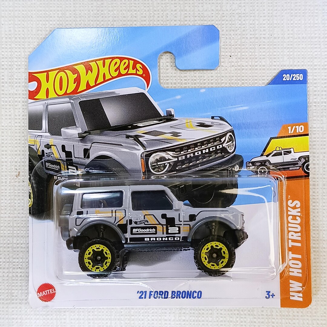Hot Wheels 21 Ford Bronco Collectible Model Car Miniature Gift Item for ...