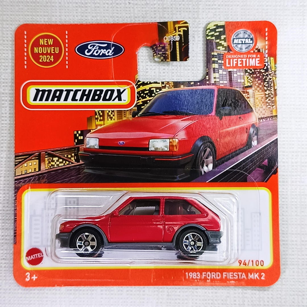 Matchbox 1983 Ford Fiesta Mk 2 Collectible Model Car Miniature Gift ...