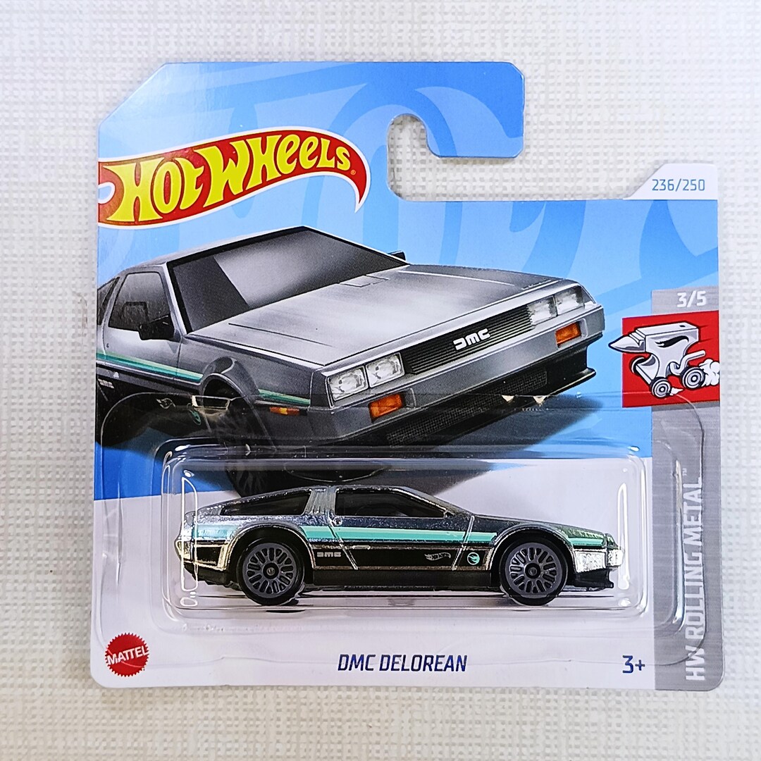 Hot Wheels DMC Delorean Treasure Hunt Collectible Model Miniature Car ...