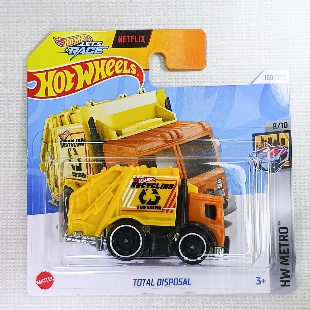 Hot Wheels Total Disposal Collectible Model Miniature Car Gift Item for ...