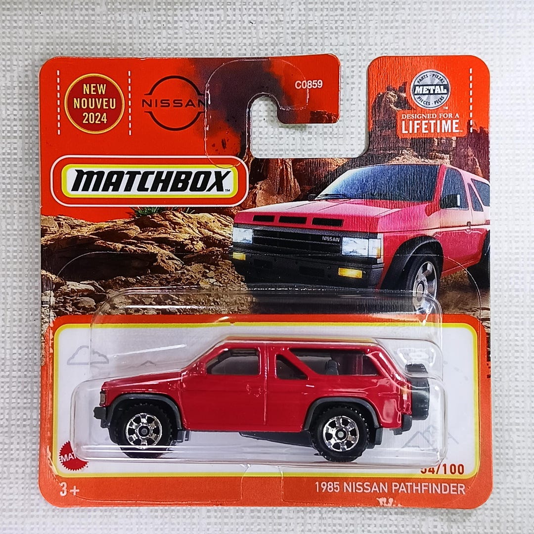 Matchbox 1985 Nissan Pathfinder Collectible Model Car Miniature Gift ...