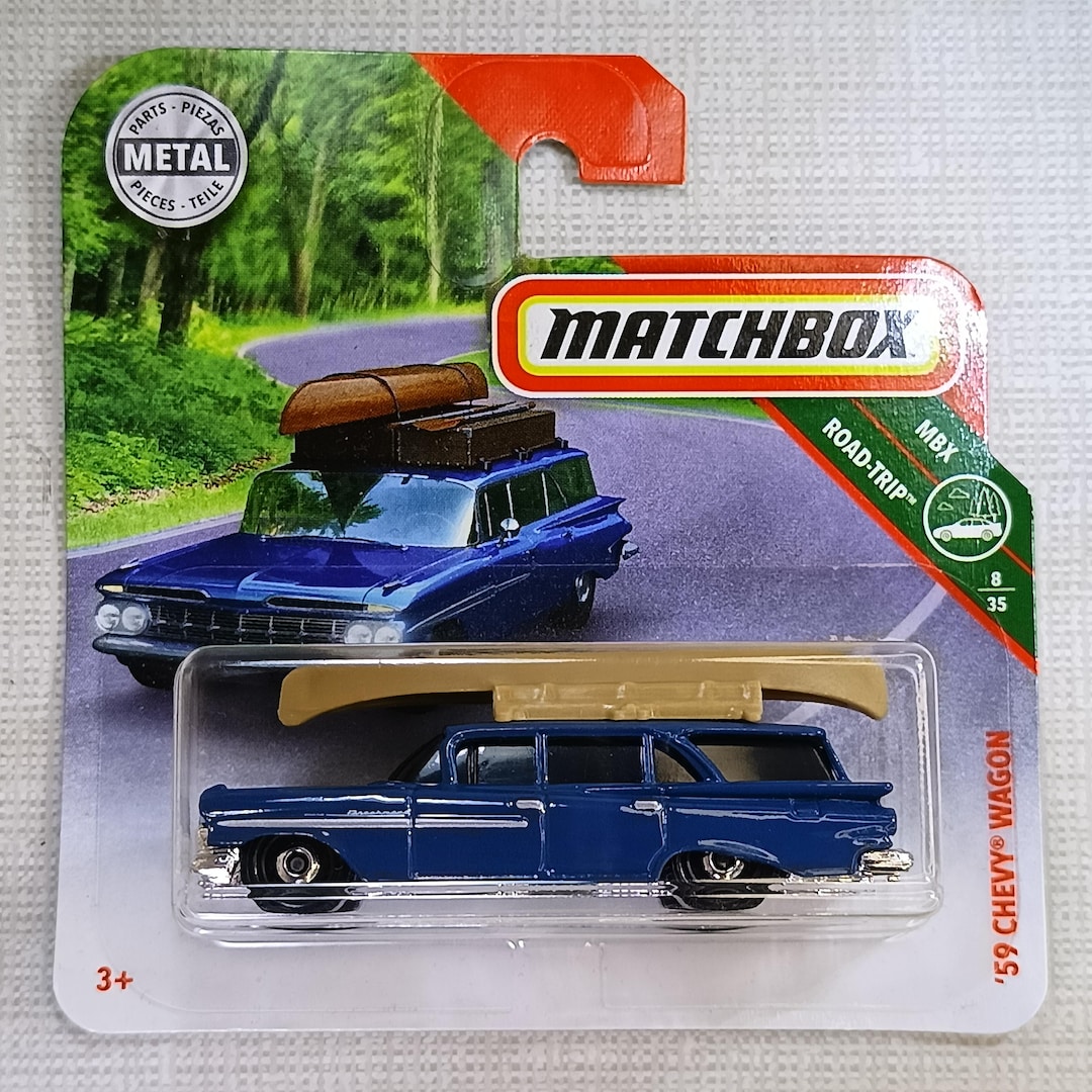Matchbox 59 Chevy Wagon Collectible Model Car Miniature Gift Item for ...
