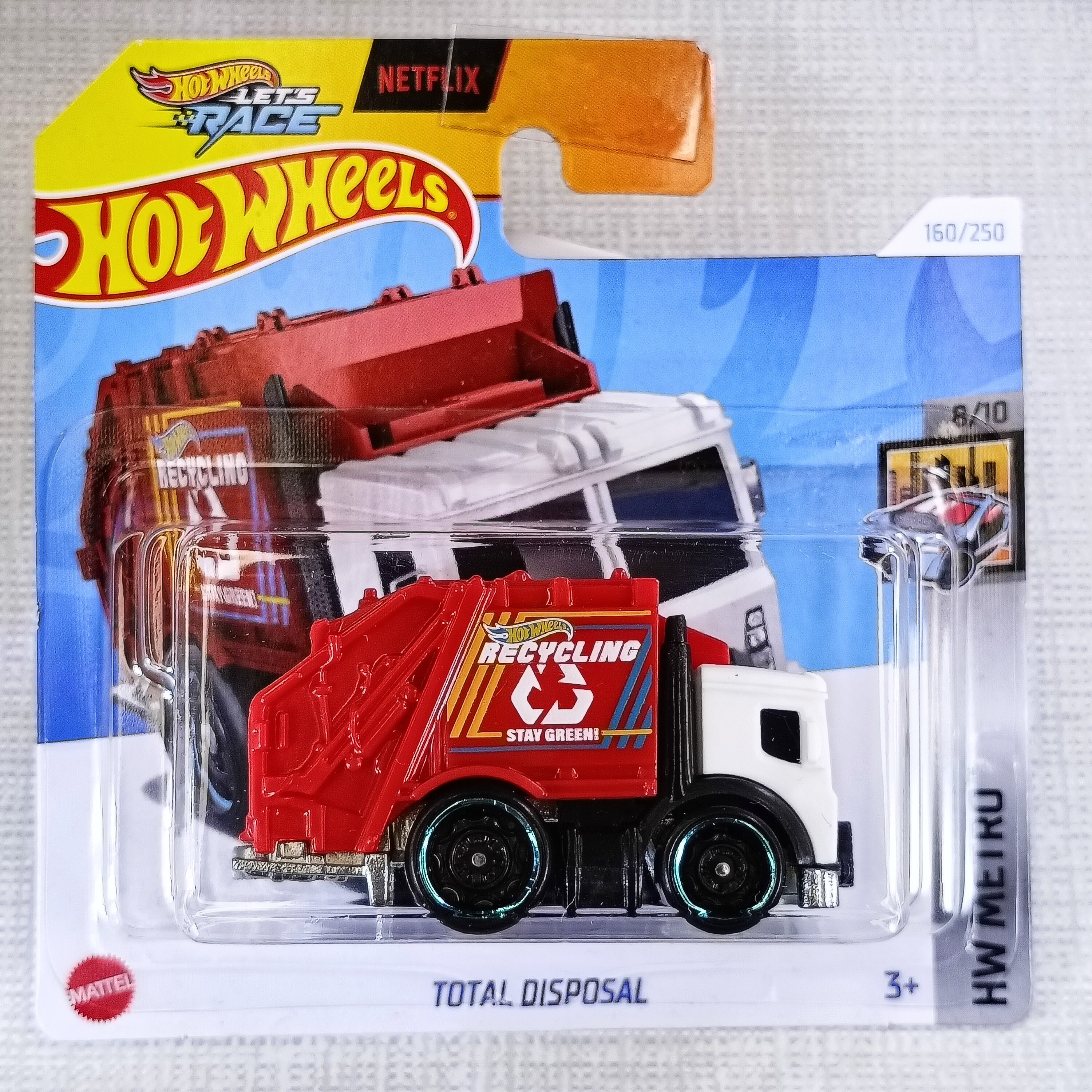 Hot Wheels Total Disposal Let's Race Collectible Model Car Miniature ...