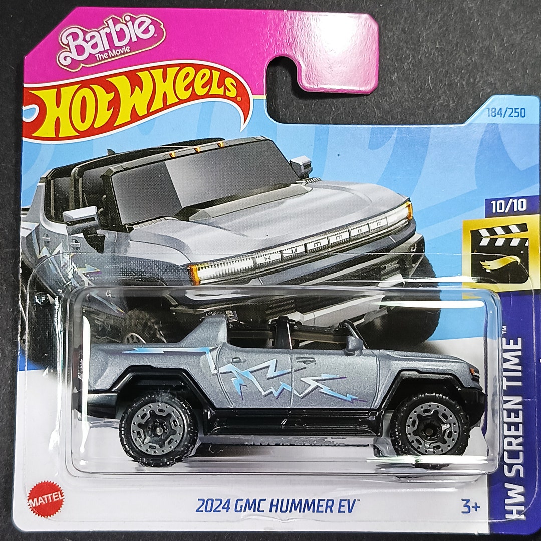 GMC Hummer Ev 2024 Hot Wheels Barbie Collectible Model Car Miniature ...