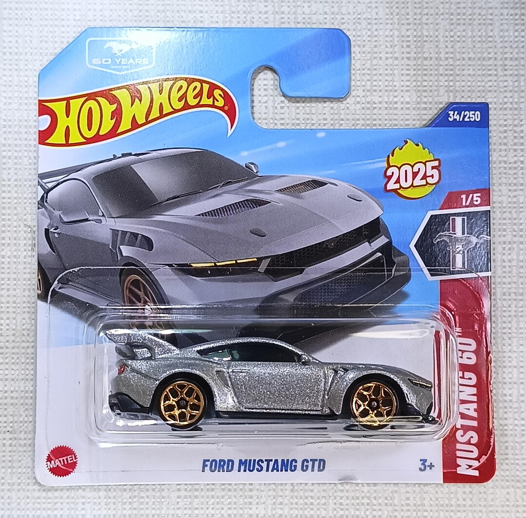 Hot Wheels Ford Mustang Gtd Collectible Model Car Miniature Gift Item ...