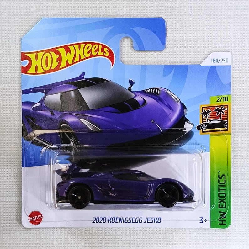 Hot Wheels 2020 Koenigsegg Jesko Collectible Miniature Car - Etsy