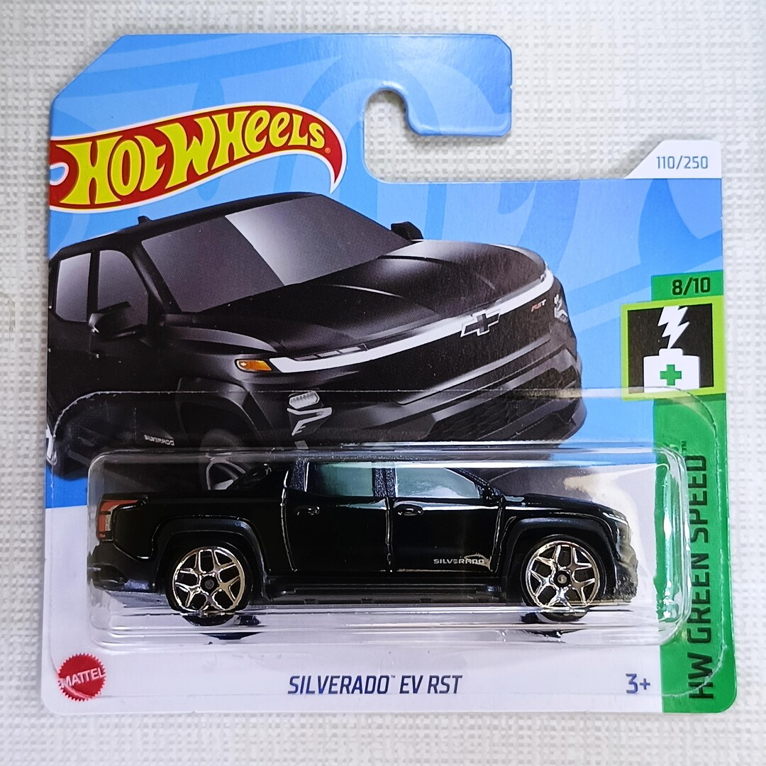 Hot Wheels Silverado EV RST Collectible Model Car Miniature Gift Item ...