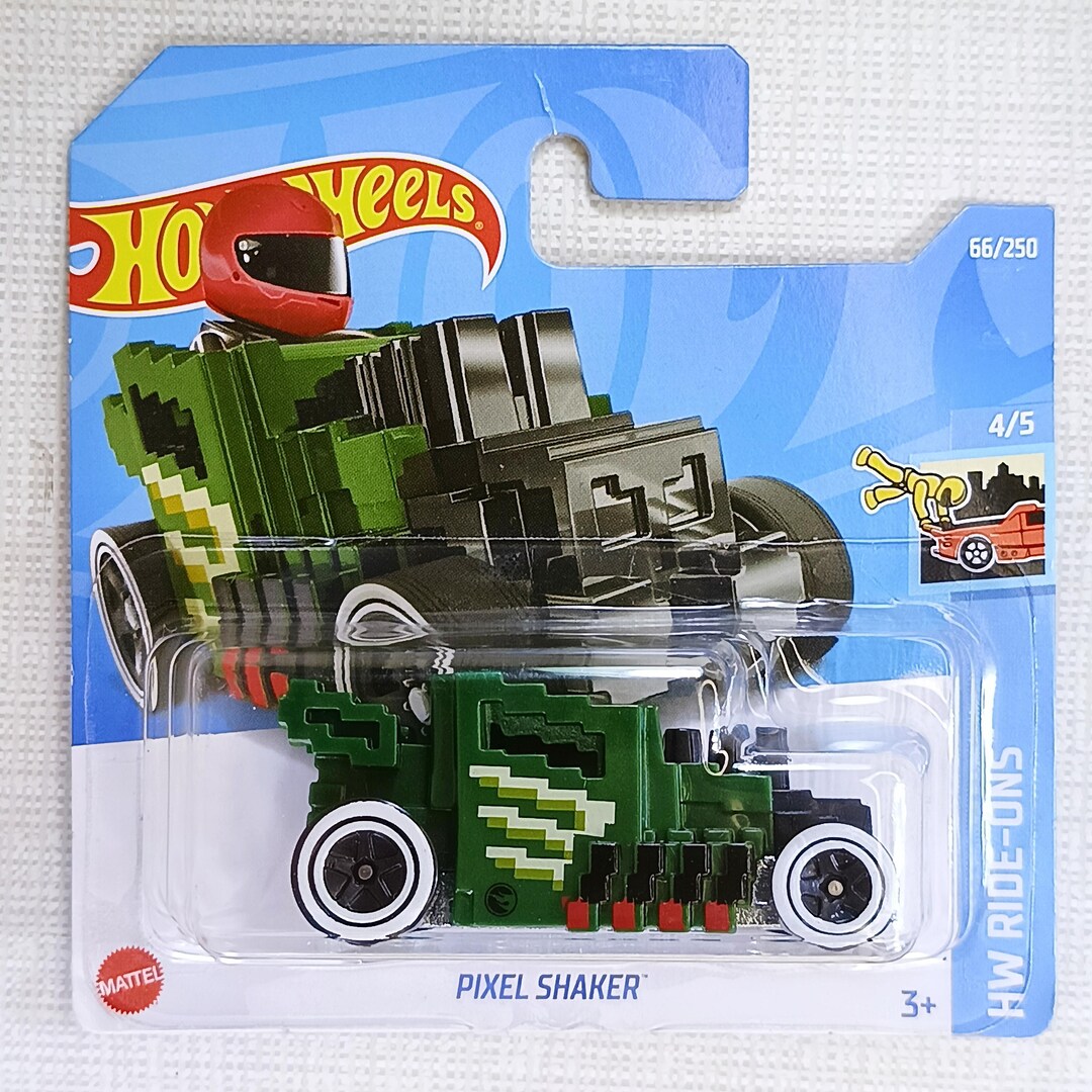 Hot Wheels Pixel Shaker Treasure Hunt Collectible Model Car Miniature ...