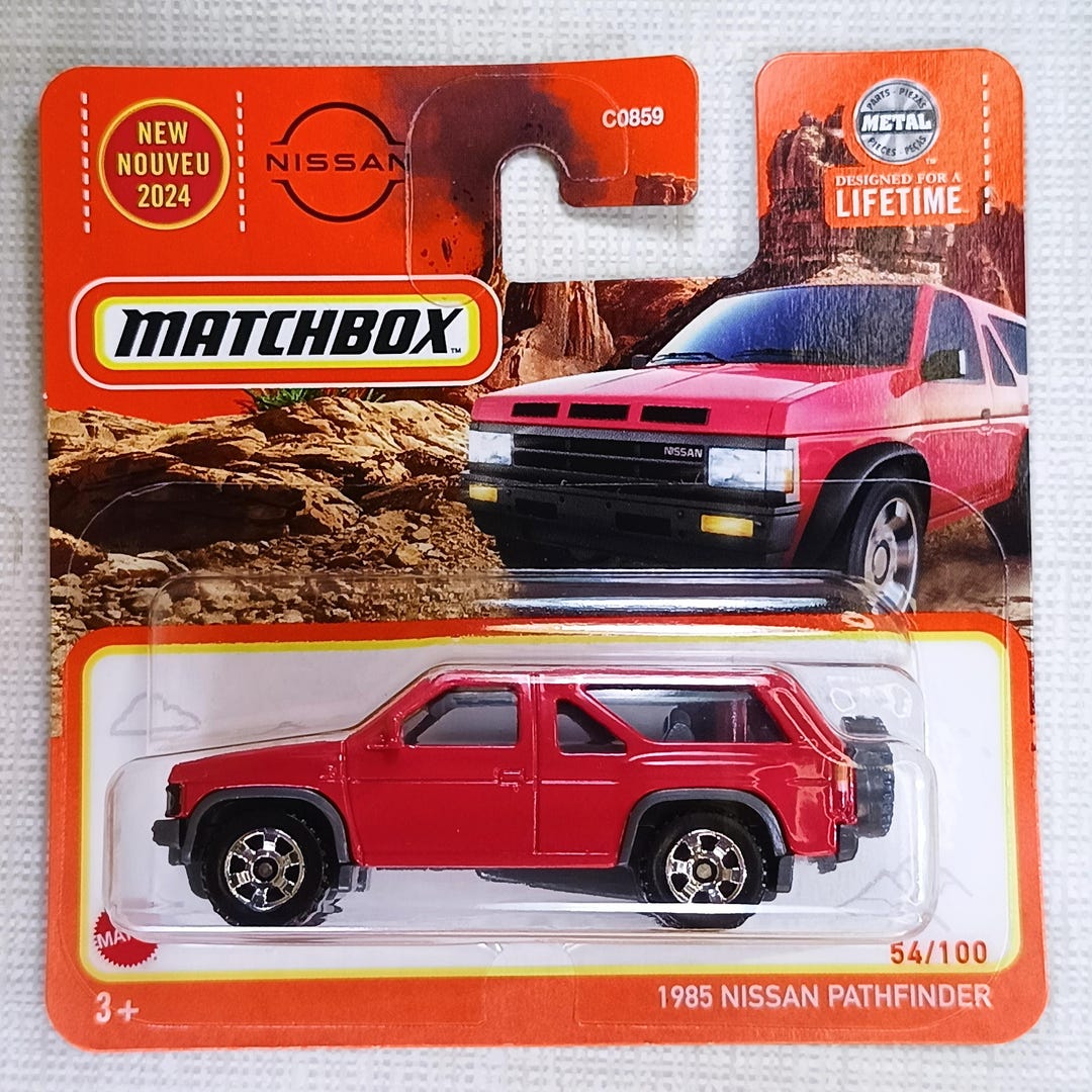 Matchbox 1985 Nissan Pathfinder Collectible Model Car Miniature Gift ...