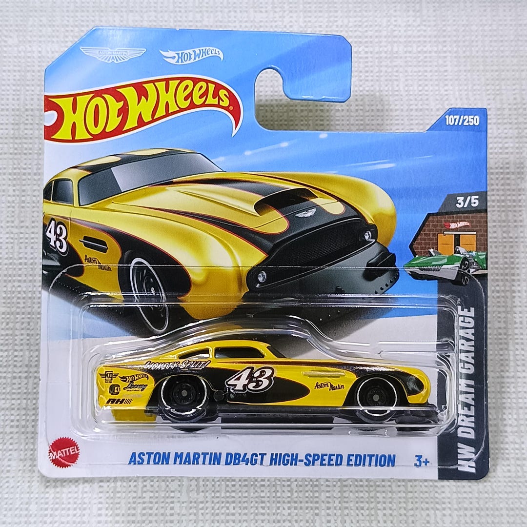 Hot Wheels Aston Martin DB4GT High-speed Edition Collectible Model Car ...
