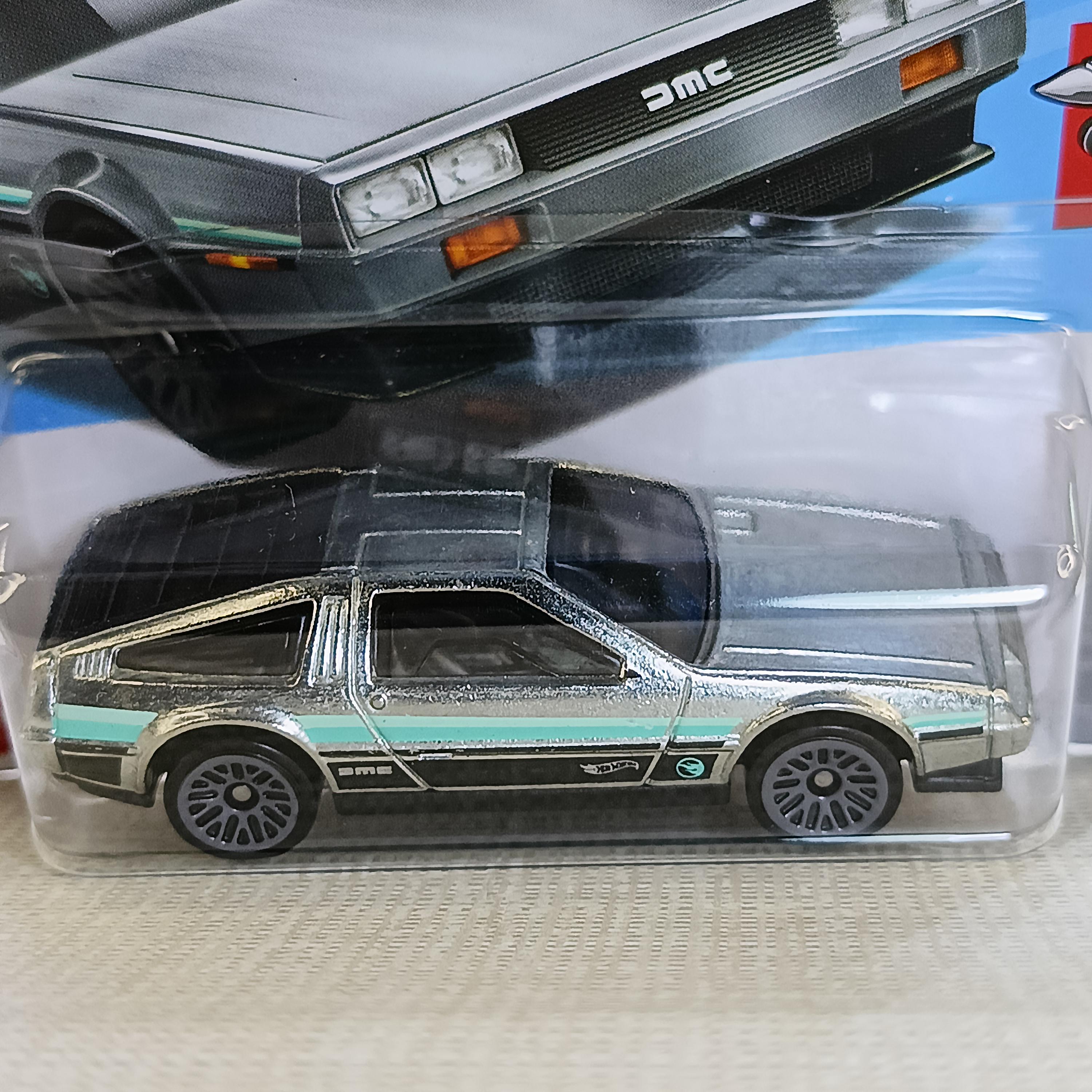 Hot Wheels DMC Delorean Treasure Hunt Collectible Model Miniature Car ...